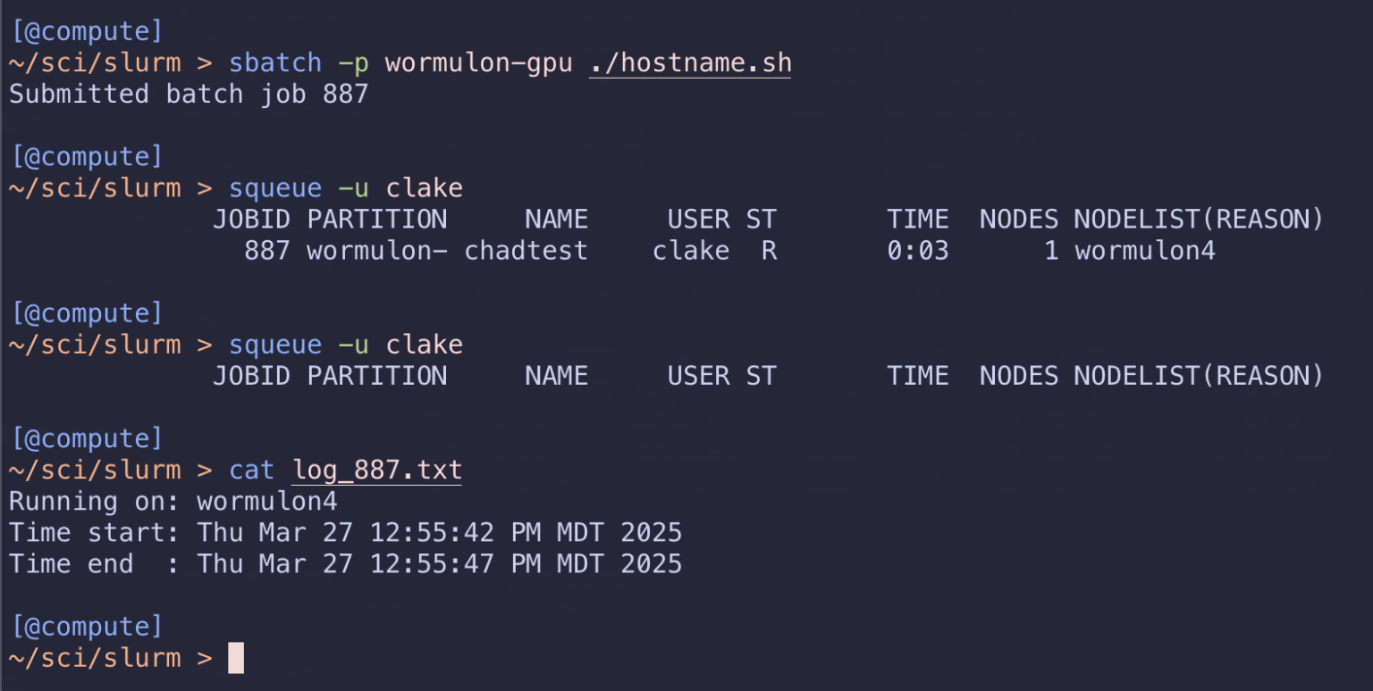 Job Scheduling with Slurm – SCI IT