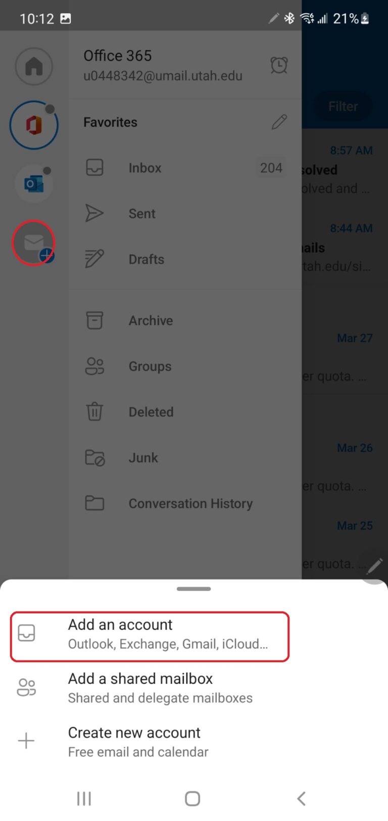 Umail Access – SCI IT