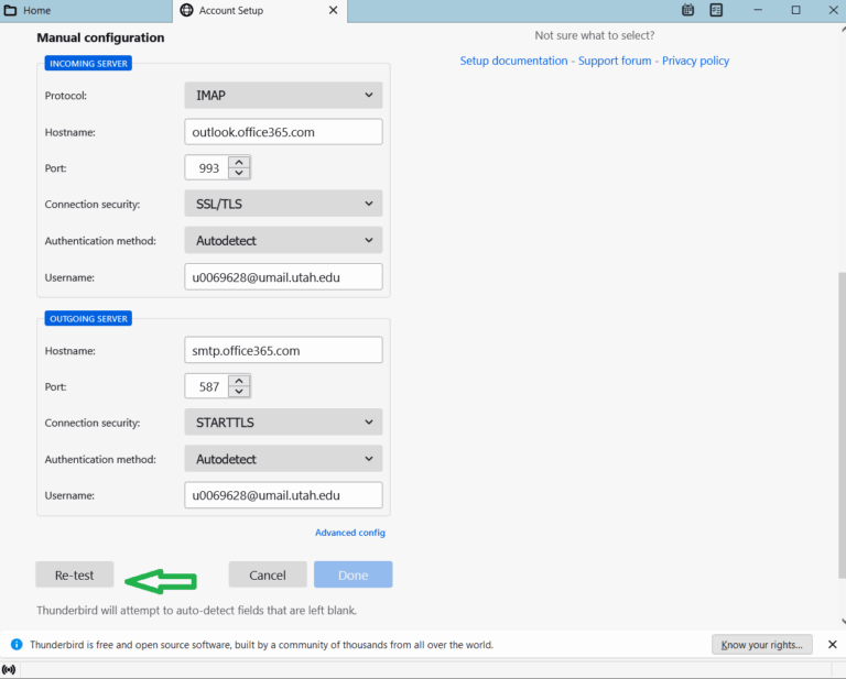 Umail Access – SCI IT